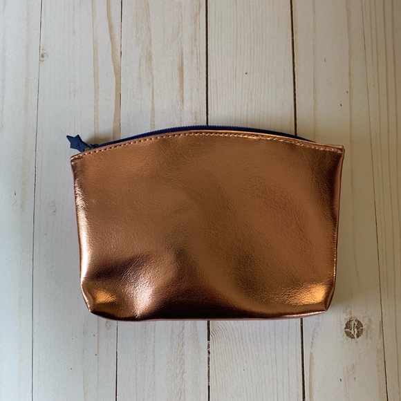 Bags | Rose Gold Makeup Bag | Poshmark